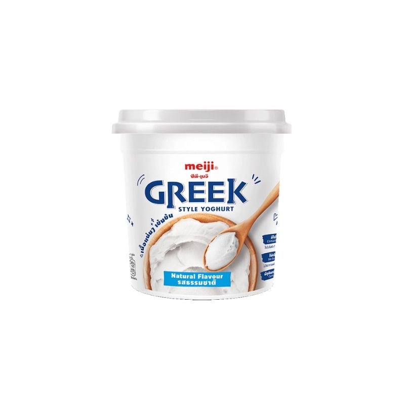 Meiji Greek Style Yogurt Natural 500ml | Thick and Creamy Yogurt for ...